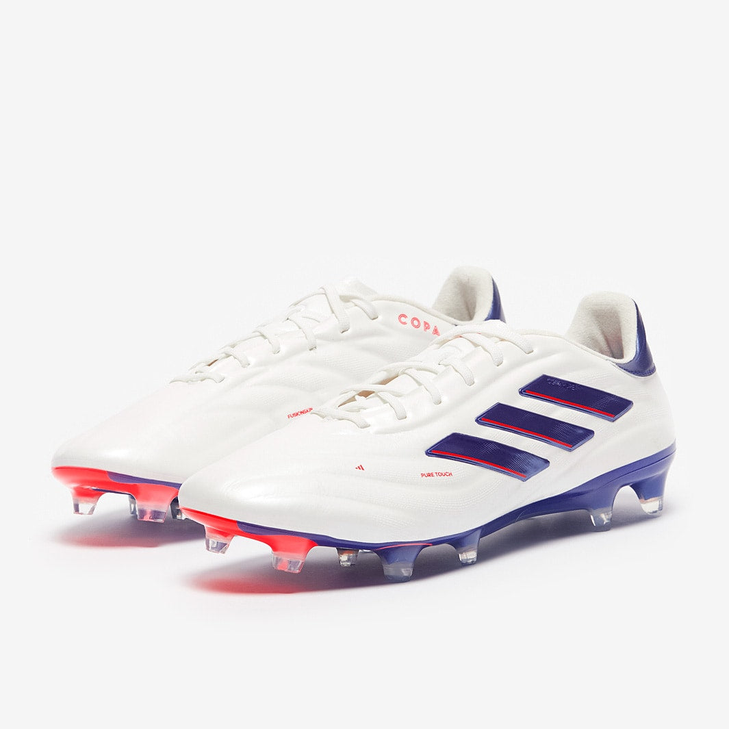 Adidas Copa Pure 2 Elite FG [White/Blue] – Tursi Soccer Store