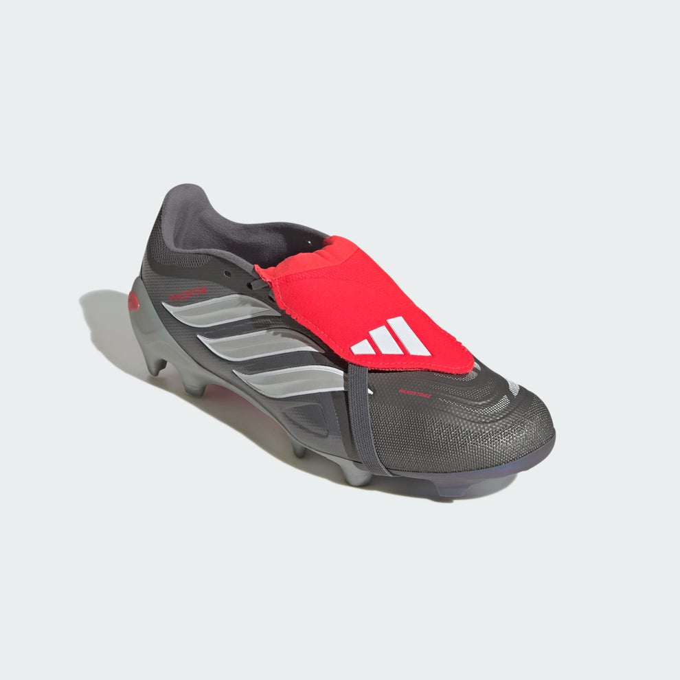 Predator League FT FG [Iron Metallic/Lucid Red] – Tursi Soccer Store